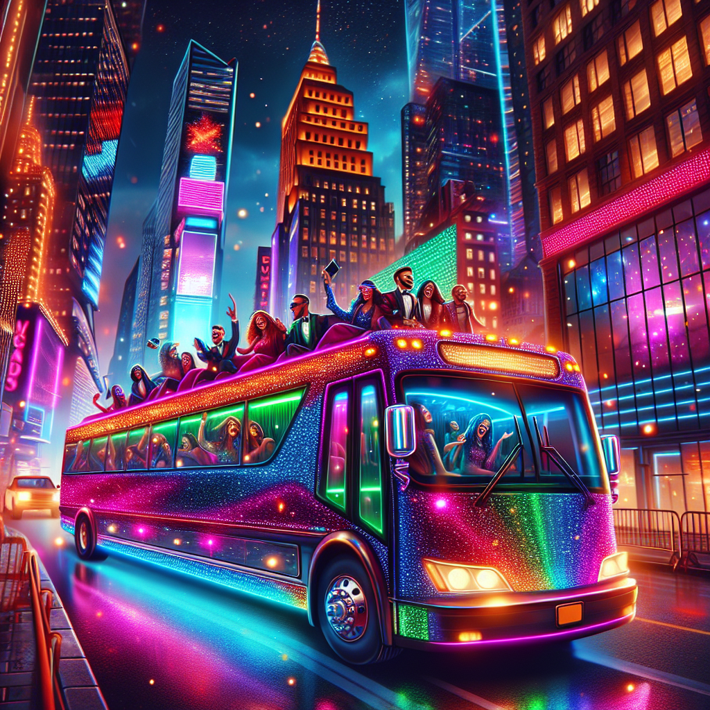 Top Reasons to Choose a Party Bus Rental NYC - NYC Van & Limo