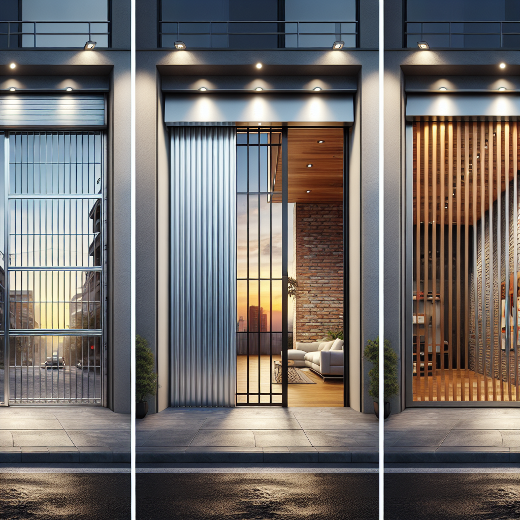 Classy vs. Functional: Designing Your Roll Up Gate for Style and ...